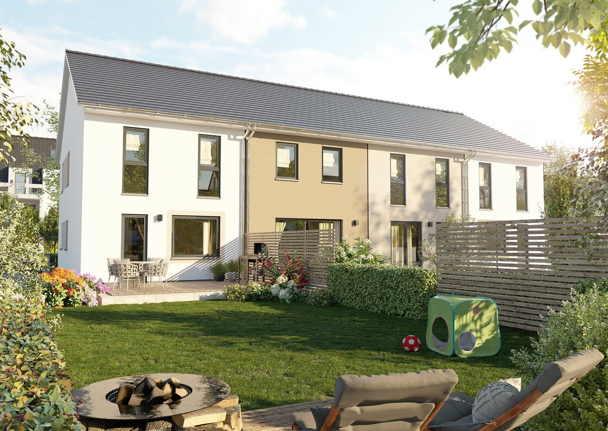 Reihenhaus Mainz 128 mit 4 Wohneinheiten